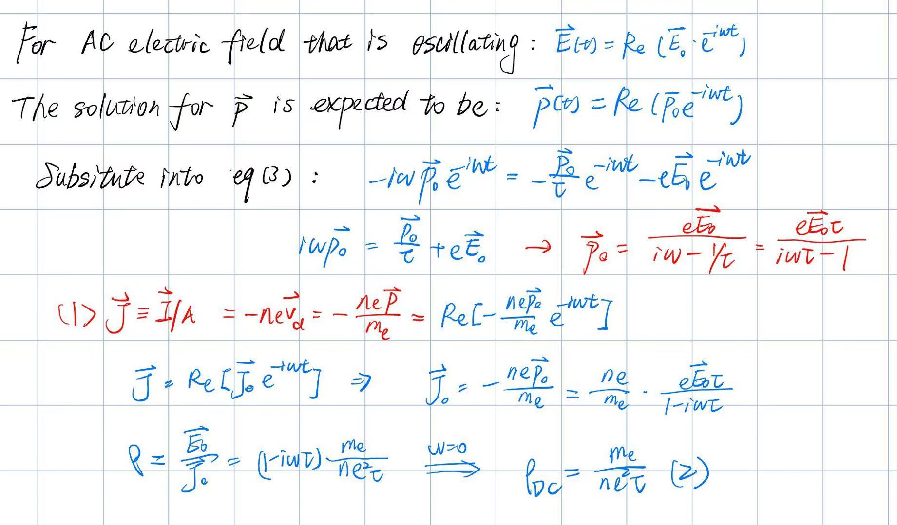 固体物理（一）Drude Model of Metals | Ystein